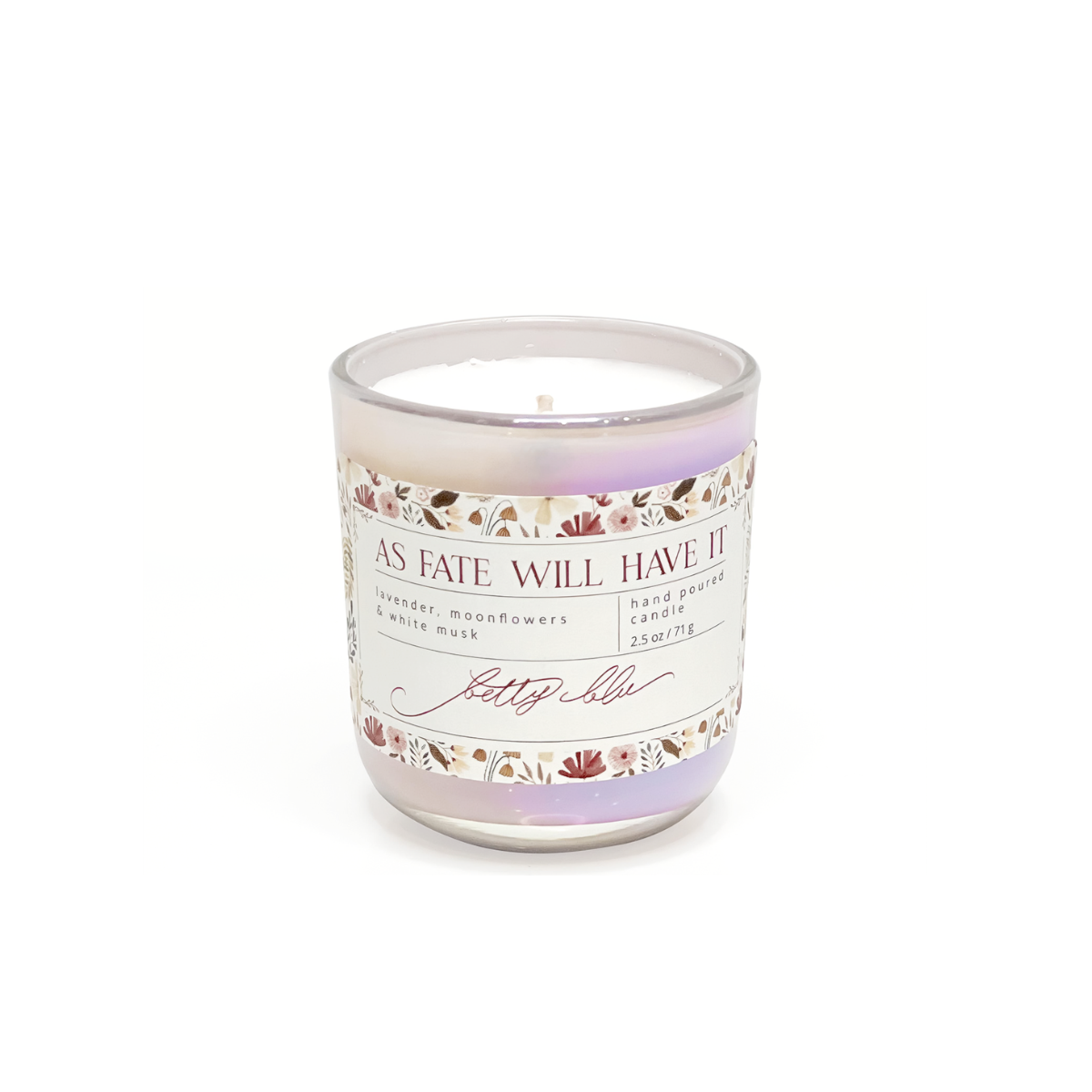 As Fate Would Have It Candle – Betty Blu